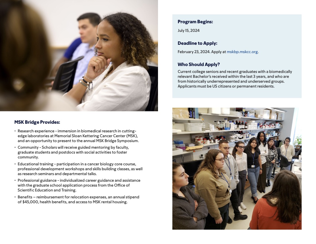 Learn more about MSK Bridge postbac program | UCI Department of Chemistry