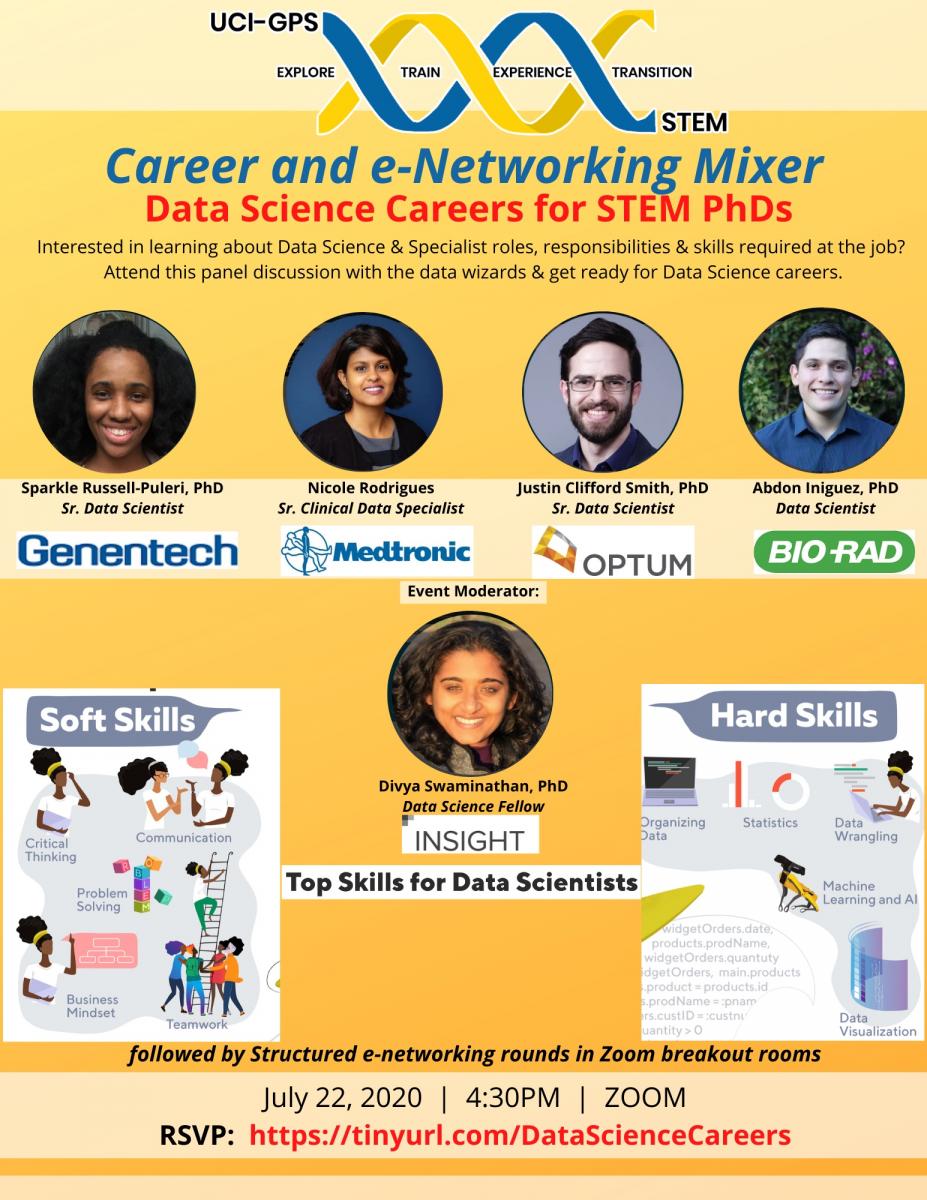 GPS-STEM: Data Science Careers for STEM Scientists | UCI Department of ...
